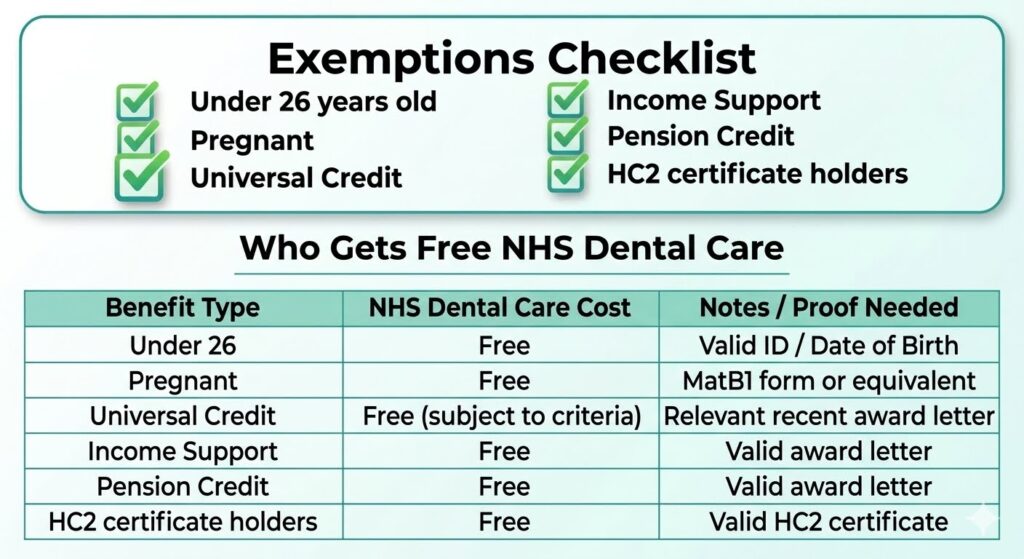 NHS Dental Charges Scotland 2026 | What You Pay & Who Pays Nothing ...